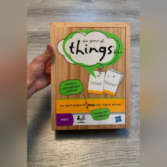 Hasbro | Games | Hasbro The Game Of Things | Poshmark